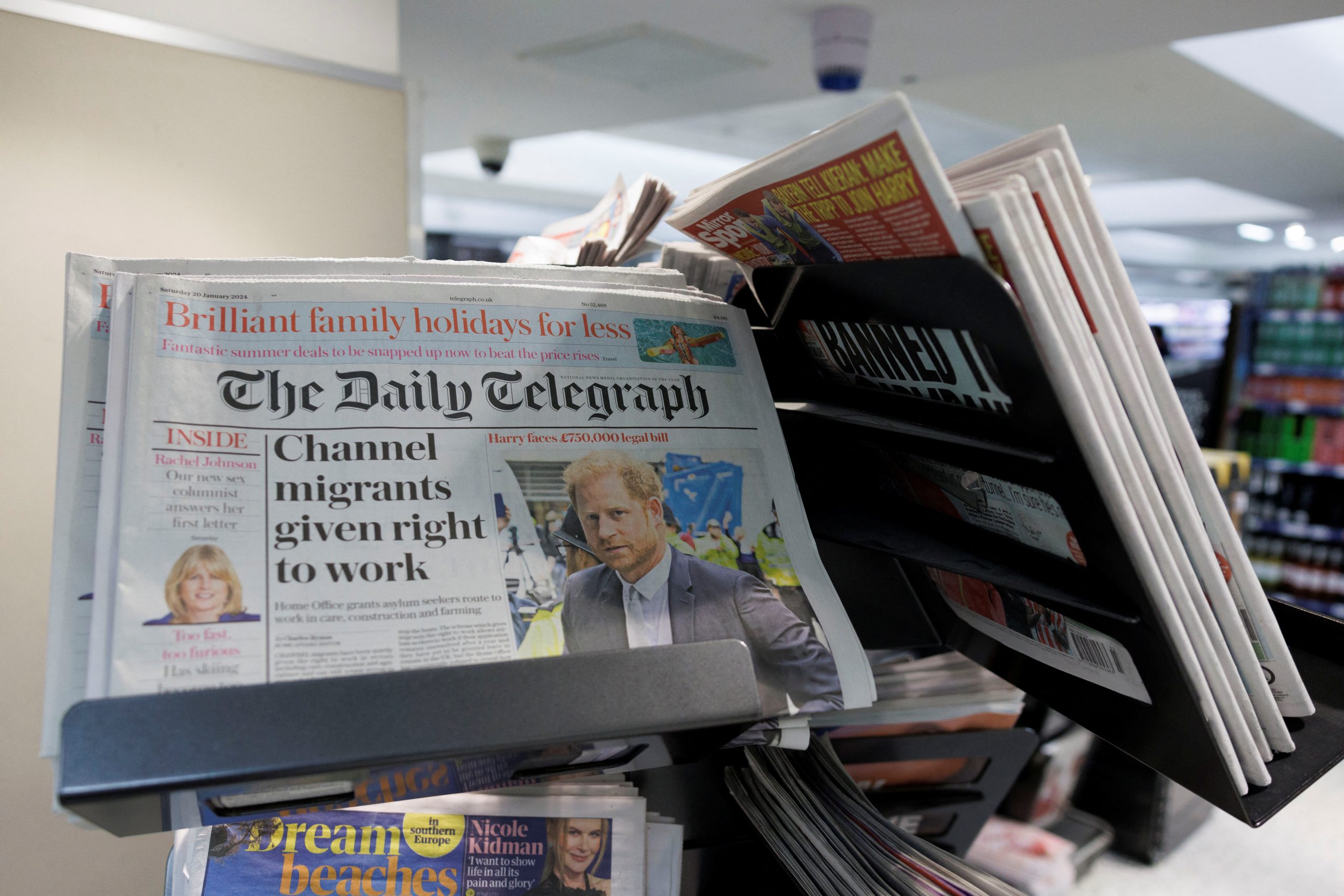 Telegraph Takeover Called Into Question Over China Links - Domino Theory